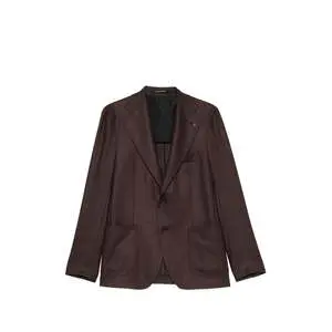 Tagliatore Virgin Wool Textured Blazer
