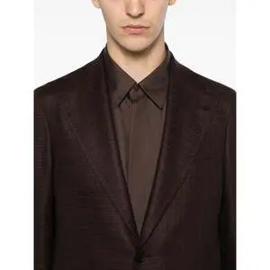 Tagliatore Virgin Wool Textured Blazer