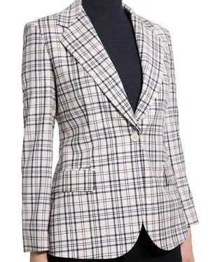 Theory Lynnia Wool Tailored Blazer