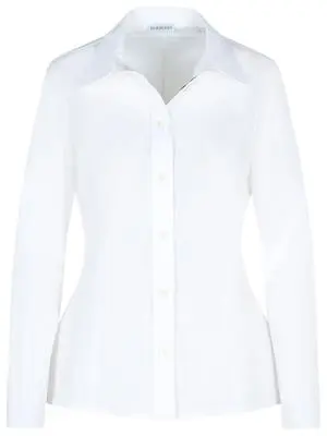 Burberry Eliza' Cotton Poplin Shirt - White