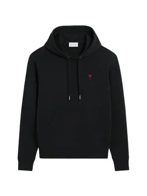AMI Paris De Coeur Cotton Hoodie - Multicolor