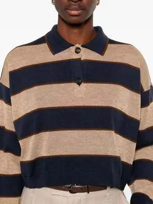 Brunello Cucinelli Wool Polo Sweater
