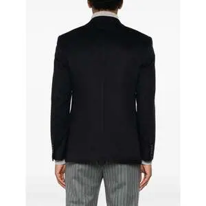 Tagliatore Virgin Wool Blend Double-breasted Blazer
