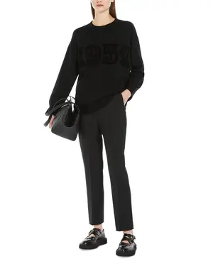 Max Mara Fido Wool & Cashmere Crewneck Sweater