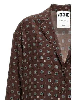 Moschino Patterned Silk Shirt