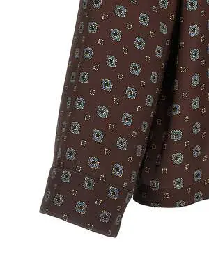 Moschino Patterned Silk Shirt