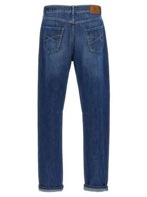 Brunello Cucinelli Cotton Denim Jeans
