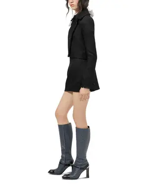 Alexander McQueen Wool-blend Light Tweed Jacket