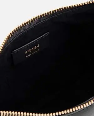 Fendi Small Graphy Leather Shoulder Bag