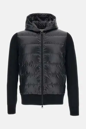 Moncler Padded Hood Cardigan Jacket