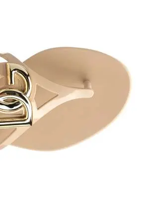 Dolce & Gabbana Logo Rubber Flip-flops