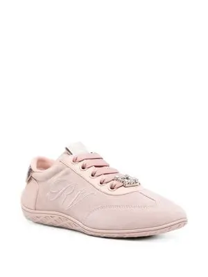 ROGER VIVIER Viv Low Strass Sneakers