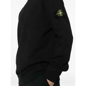 Stone Island Organic Cotton Logo Patch Sweatshirt