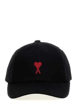 AMI Paris Adc' Baseball Cap - Black