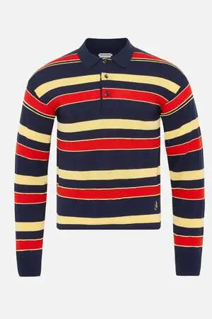JW Anderson Knitted Rugby Polo - Multicolor