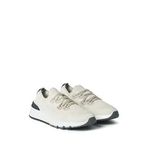 Brunello Cucinelli Knitted Low-top Sneakers