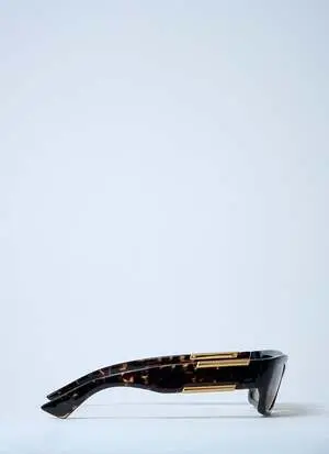Bottega Veneta Dash Rectangular Sunglasses