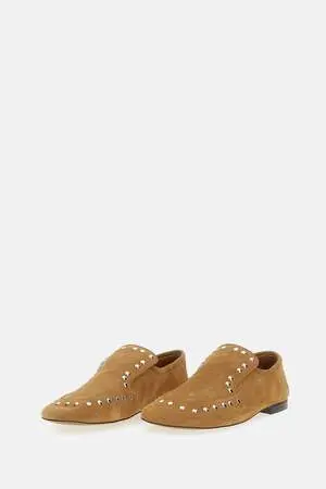WALES BONNER Studded Suede Slippers