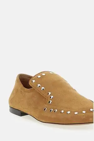 WALES BONNER Studded Suede Slippers