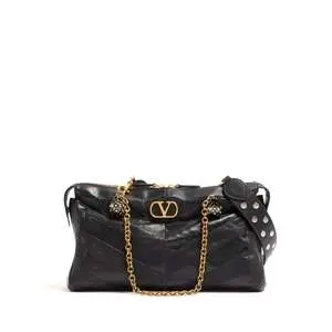 Valentino Garavani Panthea Leather Shoulder Bag
