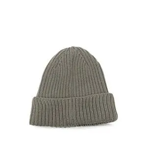 C.P. COMPANY Ribbed Knit Beanie With Goggle Detail