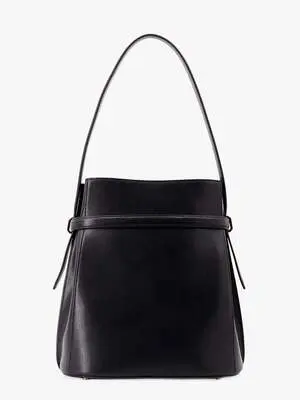 TOTEME Belted Leather Bucket Bag