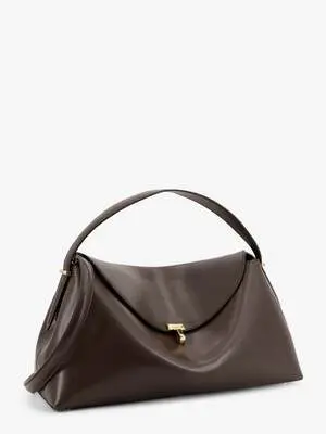 TOTEME T-lock Leather Handbag