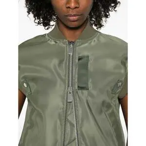 Sacai Zip Fastening Waistcoat