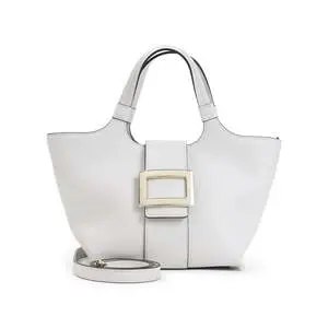 ROGER VIVIER Leather Shopping Mini Bag