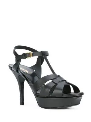 Saint Laurent Tribute Leather Sandals