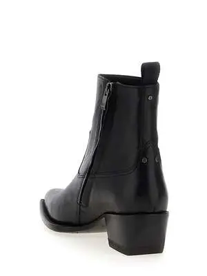 GOLDEN GOOSE Debbie Leather Ankle Boots