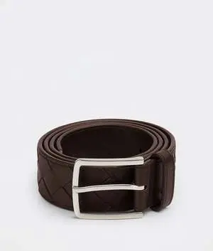 Bottega Veneta Intreccio Leather Belt - Multicolor