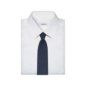 FERRAGAMO Silk Gancini Jacquard Neck Tie