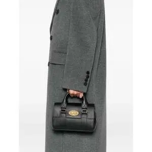 Mulberry Grained Leather Tote Bag