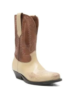 GOLDEN GOOSE Wish Star Leather Boots
