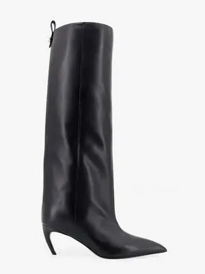 Attico Lea Leather Boots