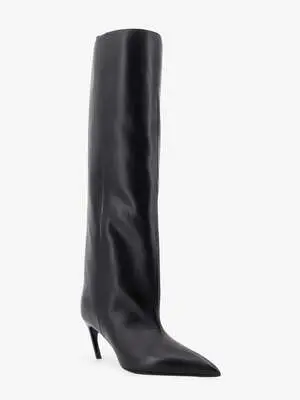 Attico Lea Leather Boots