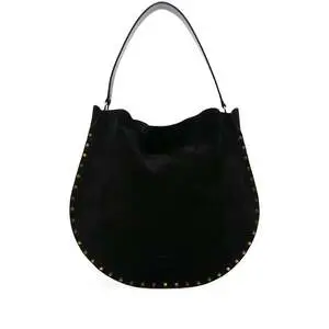 Isabel Marant Étoile Oskan Suede Shoulder Bag - Black