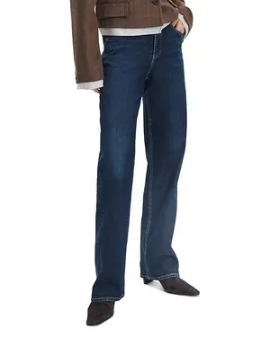 Rag & Bone Shea High-rise Stretch Full Straight Jeans