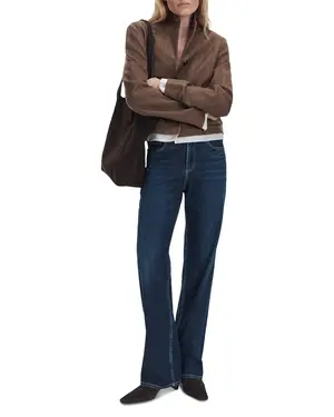 Rag & Bone Shea High-rise Stretch Full Straight Jeans