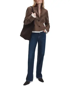 Rag & Bone Shea High-rise Stretch Full Straight Jeans