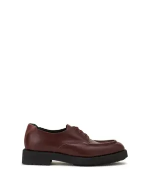 LANVIN Soft Leather Derby Shoes - Brown