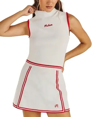MALBON Kara Mock Neck Vest