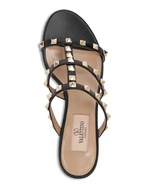 Valentino Garavani Rockstud Slide Sandals