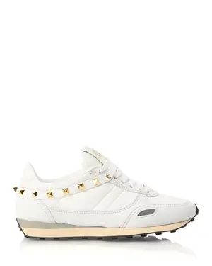 Valentino Garavani Stud Up Embellished Sneakers