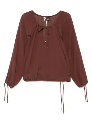 Loewe Cotton And Silk Blend Blouse - Multicolor