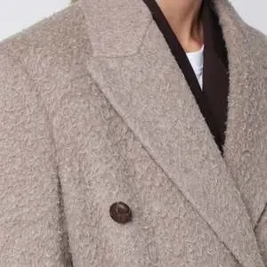 GOLDEN GOOSE Wool-blend Belted Coat