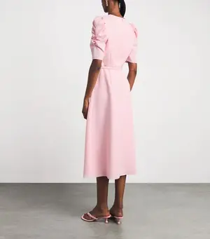 Carolina Herrera Crepe Midi Dress