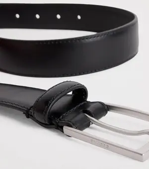 Sandro Leather Buckle Belt
