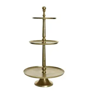 Harrods 3-tier Cake Stand - Gold